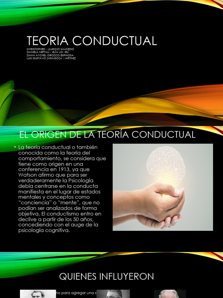 Teoria+conductual 240123 082029 | PDF