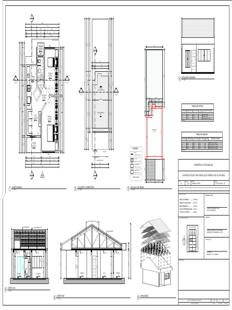 Prancha 01 - Tamanho A1 | PDF
