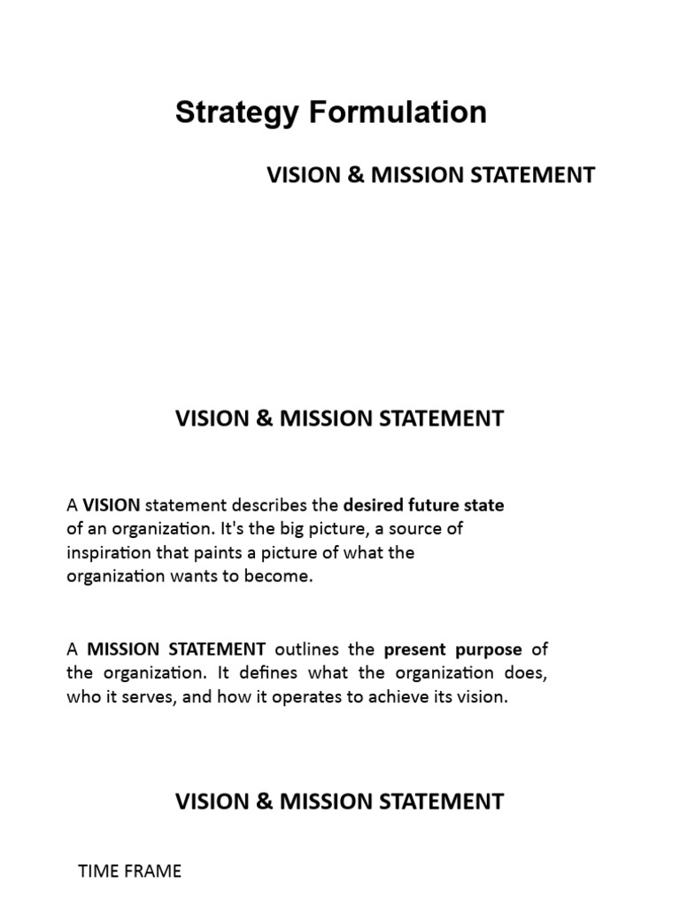 Lesson 4 Vision and Mission | PDF | Motivation | Motivational