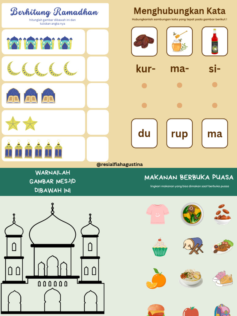 Worksheet Ramadhan | PDF