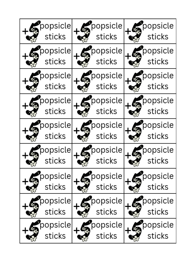 Essential Guide to Popsicle Sticks | PDF