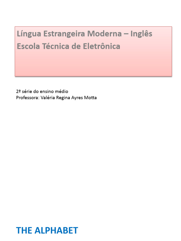Aula 1 | PDF