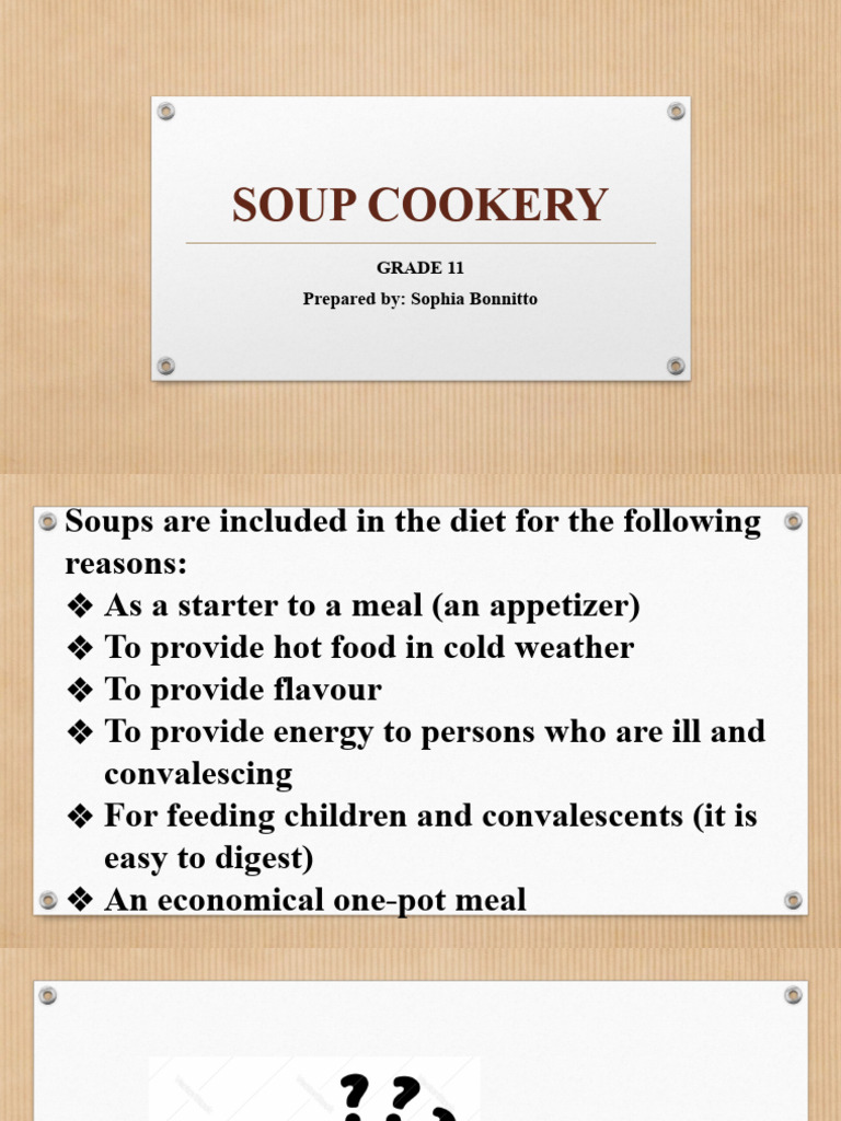 Food Smock 2019 | PDF | Soup | Stock (Food)