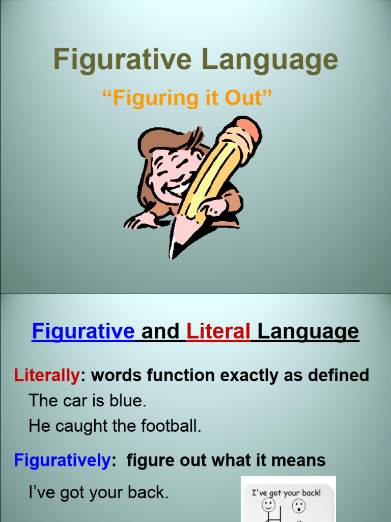 Understanding Figurative Language | PDF