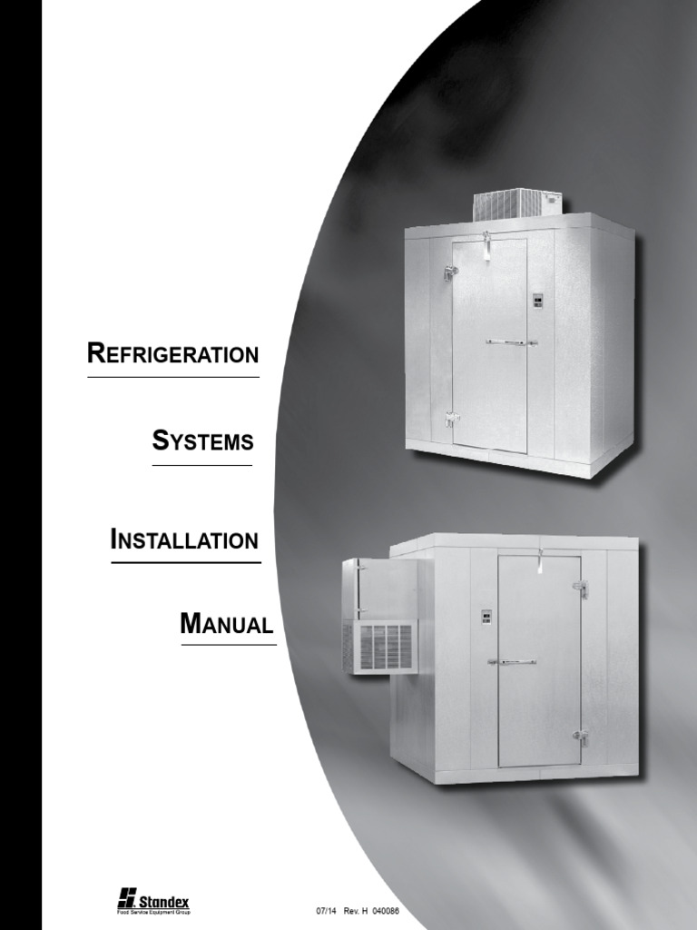 NOR CAP PAK REF SYS - Iom | PDF | Refrigerator | Thermostat