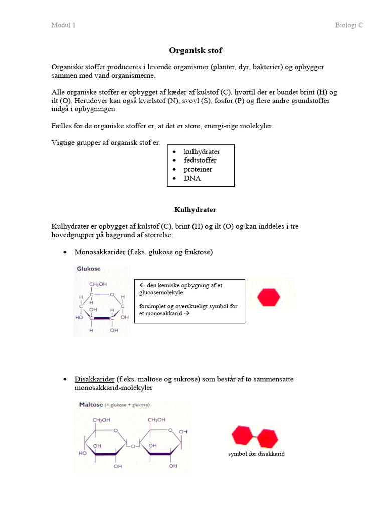 Organisk Stof | PDF