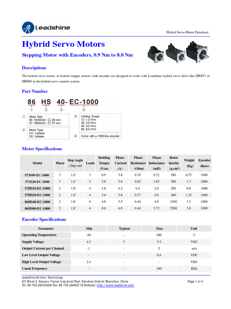 HBS Motor | PDF | Electric Motor | Electrical Engineering