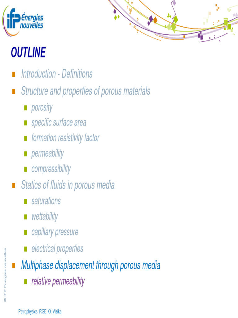 2.petrophysics RGE - 2011 | PDF | Permeability (Earth Sciences) | Porosity