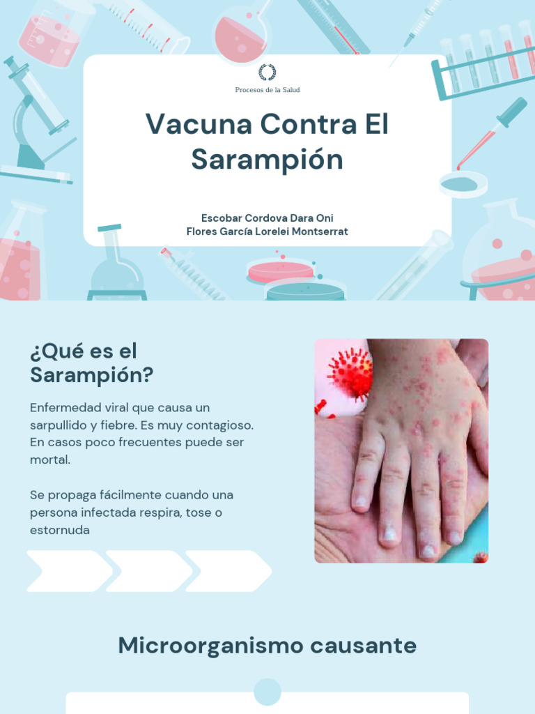 Vacuna Sarampion | PDF | Sarampión | Virus