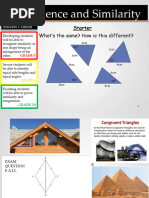 Booklet Congruency and Similarity Grade 9 | PDF | Euclid | Geometry