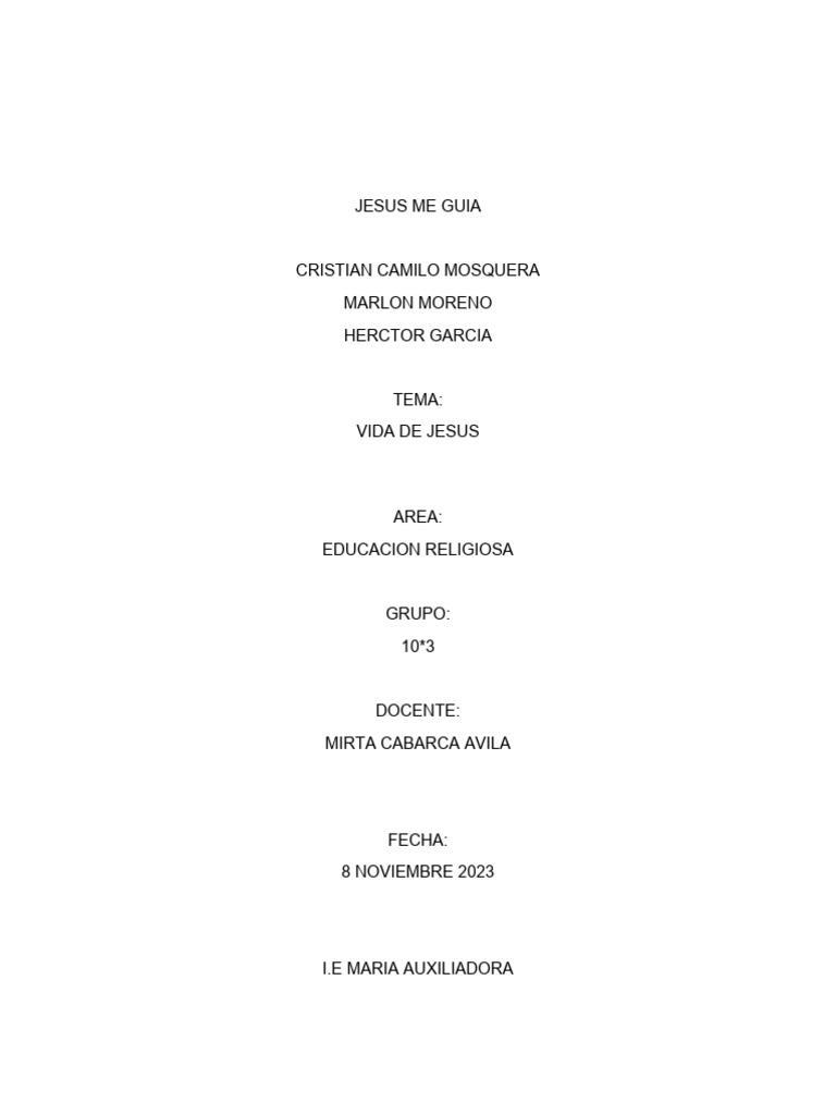 Jesus Me Guia | Descargar gratis PDF | Fe | Jesús