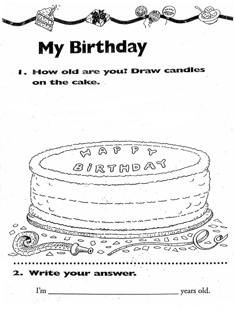 PDF Scanner Birthday Cake | PDF