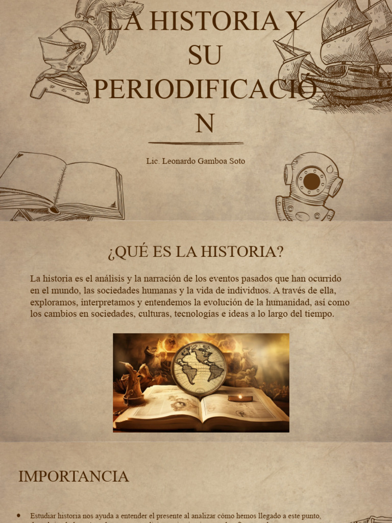 La Historia y sus Periodos Clave | PDF | Período moderno temprano ...