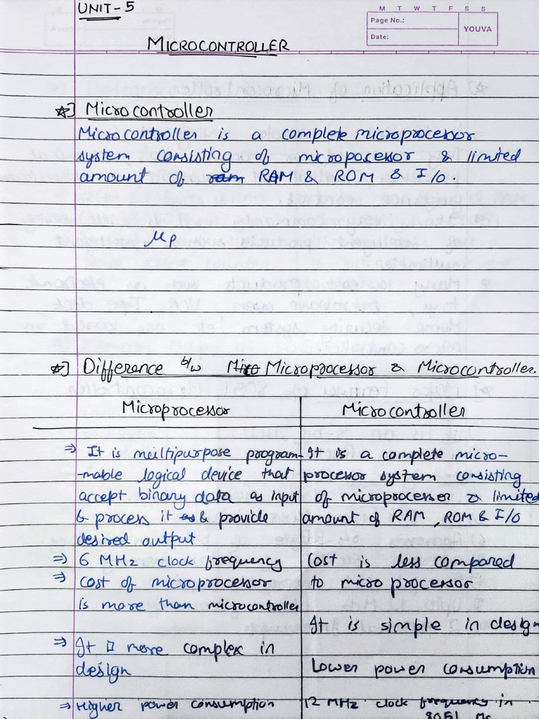 Microcontroller | PDF