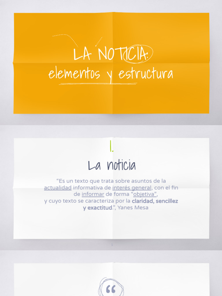 Elementos Clave de la Nota Informativa | PDF | Lingüística