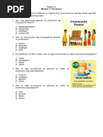 Piksyon at Di Piksyon Worksheet | PDF