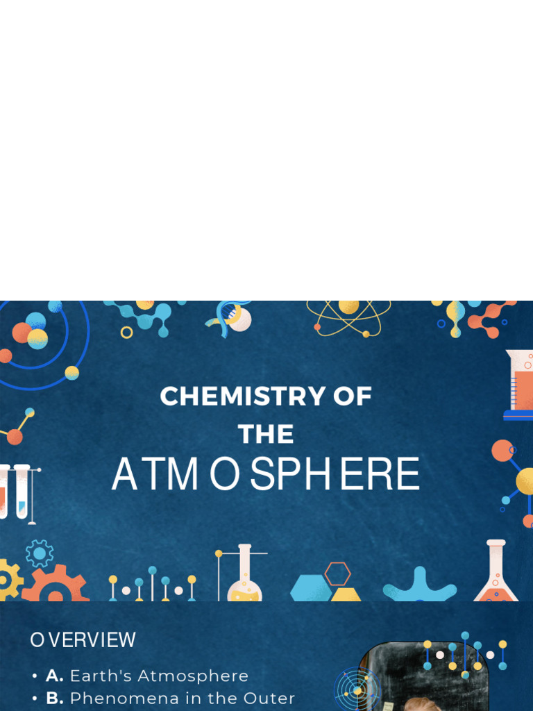 Chemistry of The Atmosphere | PDF | Atmosphere Of Earth | Atmosphere