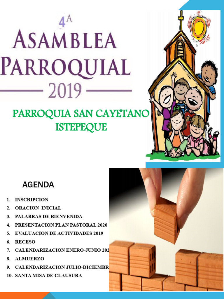 Presentacion Sobre 4 Asamblea Parroquial | PDF | eucaristía | Oración