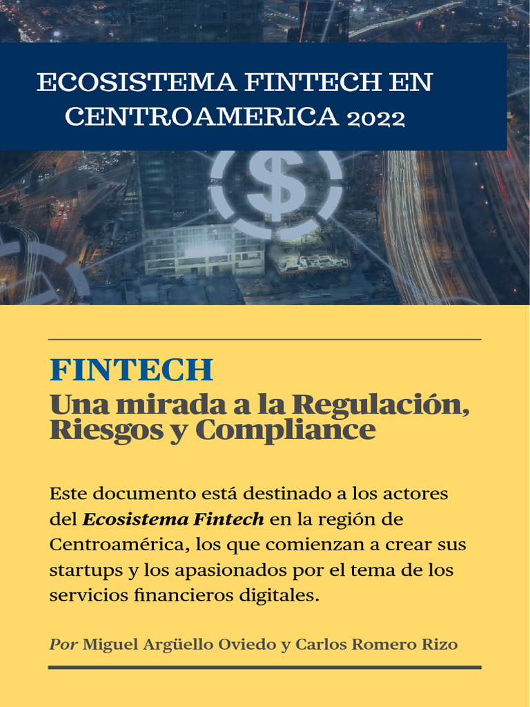 Ecosistema Fintech en Centroamerica | PDF | Bitcoin | Cobit