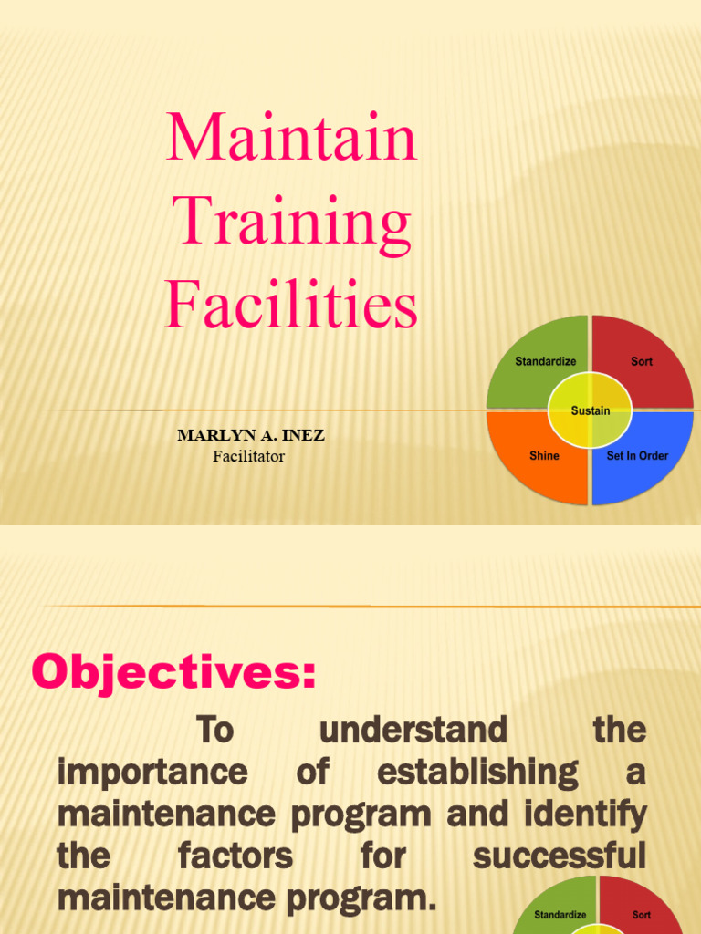 Effective Maintenance for Training Facilities | PDF | Waste | Laboratories