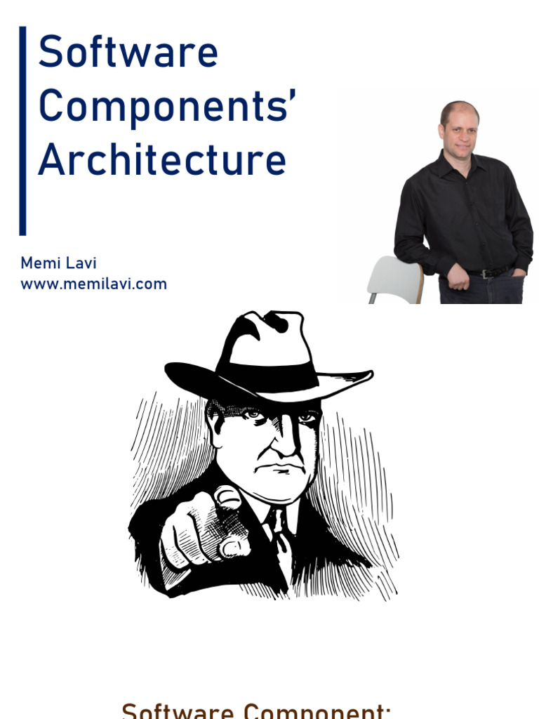 S09 - Components Architecture | PDF | Computer Engineering | Systems Architecture