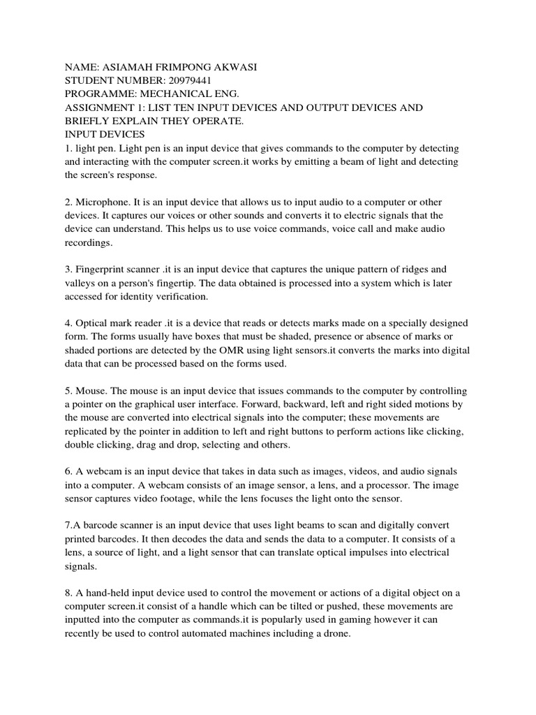 Information Technology | PDF | Input/Output | Image Scanner