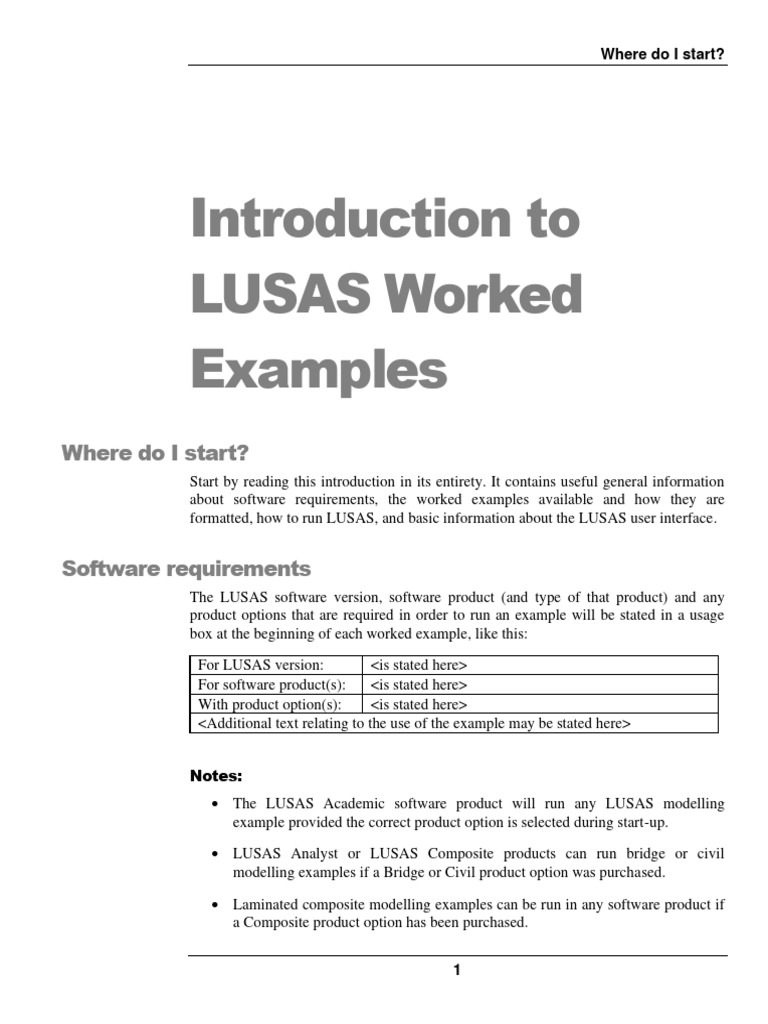 Introduction To Worked Examples | PDF | Window (Computing) | Menu (Computing)