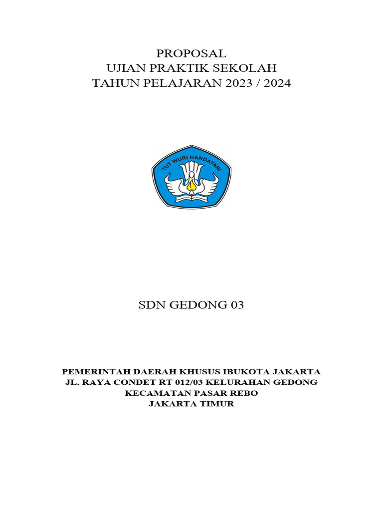 Proposal Ujian Praktik | PDF