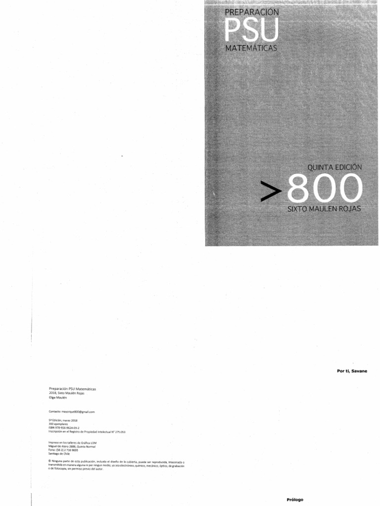 Mayor Que 800 | PDF