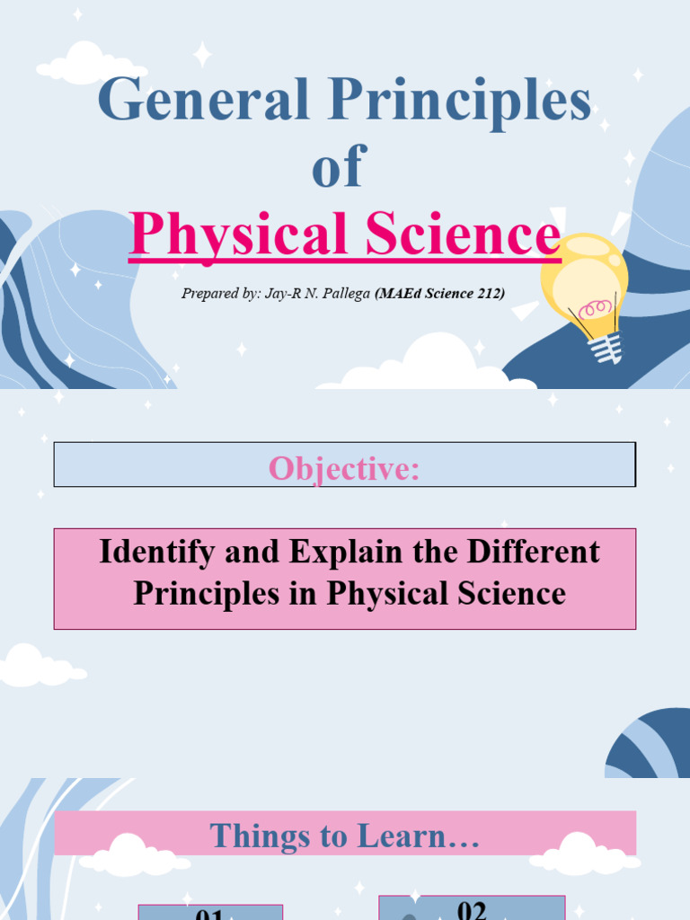 Pallega, Jay-R_General Principles in Physical Science (MAEd Sci 212 ...
