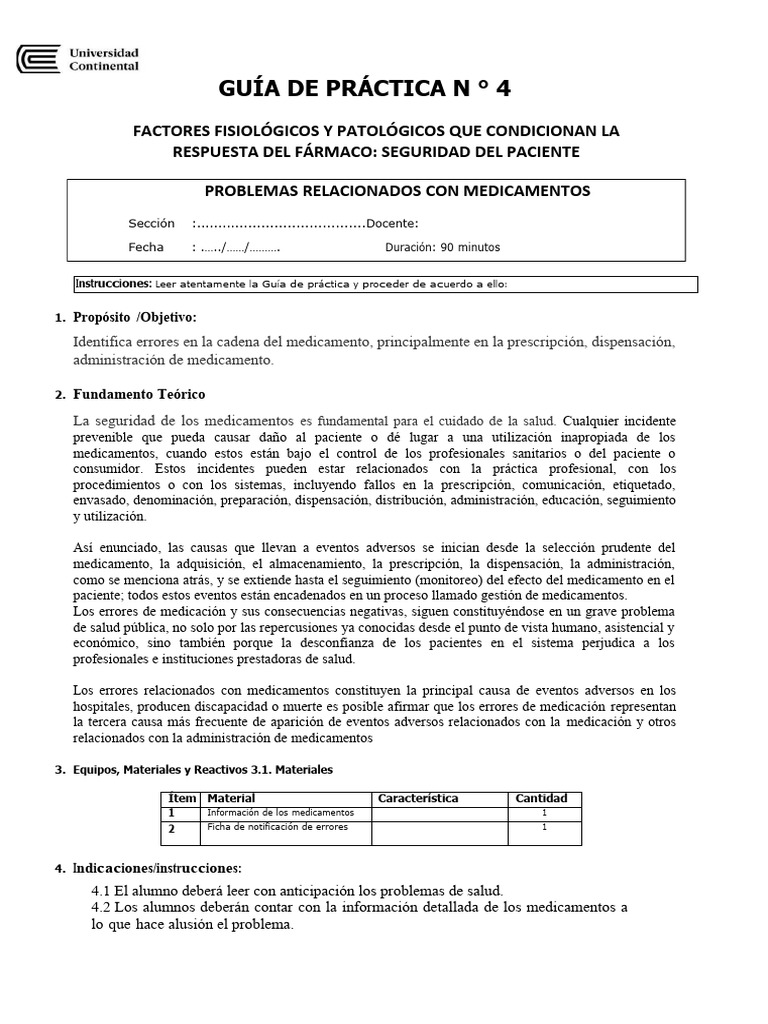 Práctica #4 Factores Fisiológicos y Patológicos | Descargar gratis PDF ...