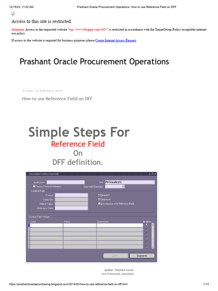 How To Use Reference Field On DFF | PDF | Software Engineering | Computer Programming