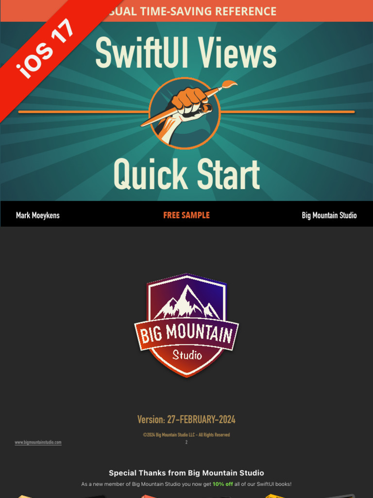SwiftUI Views Quick Start | PDF | Swift (Programming Language ... SwiftUI Views Quick Start | PDF | Swift (Programming Language ...