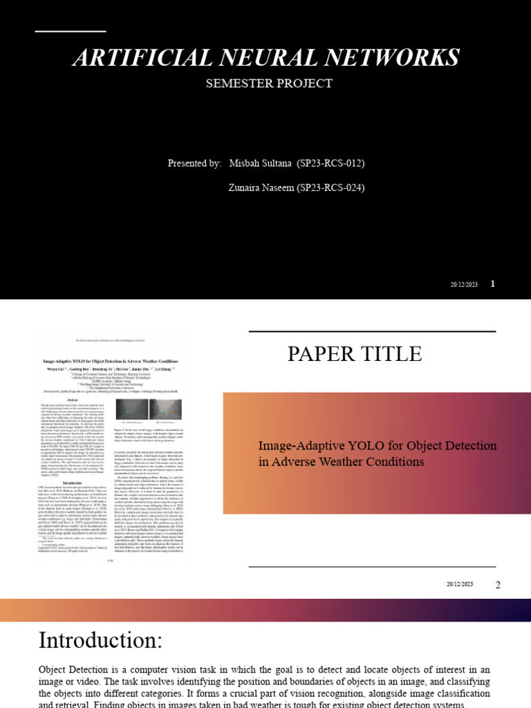 Ia Yolo | Download Free PDF | Computer Vision | Artificial Neural Network