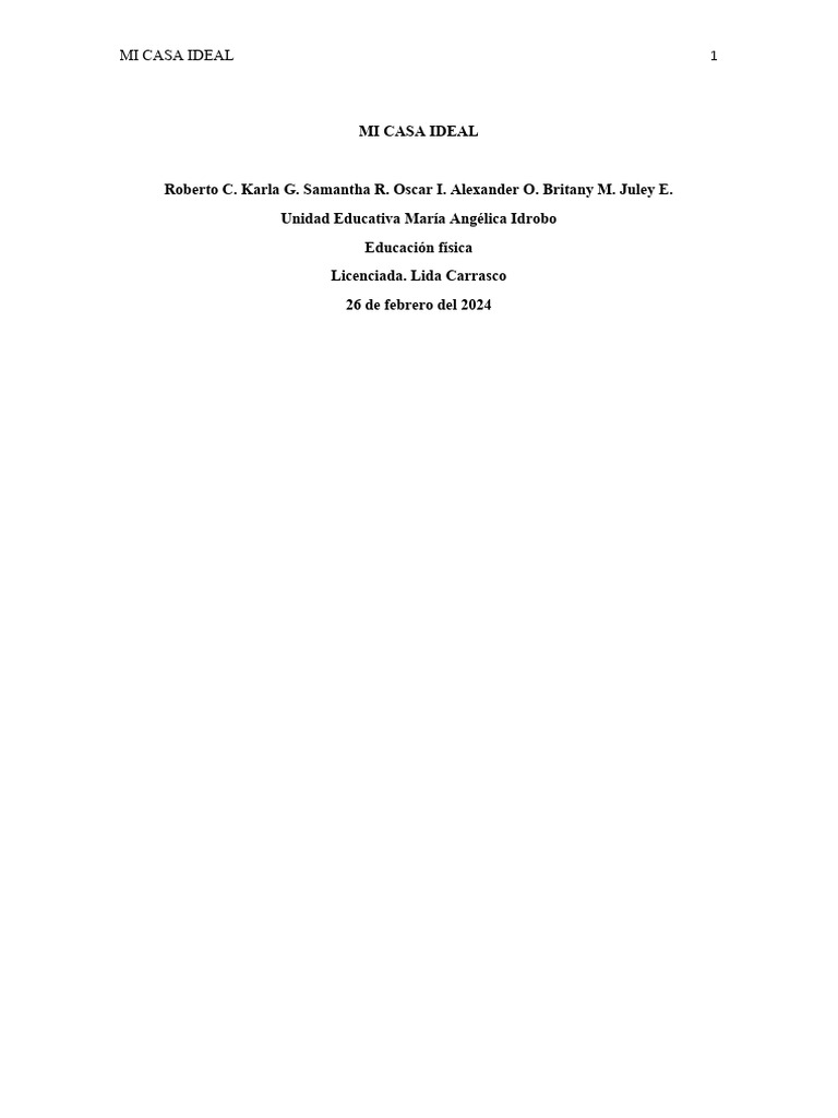 Mi Casa Ideal 2 | PDF