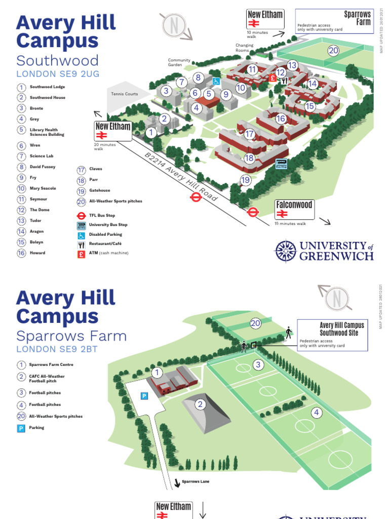 Avery-Hill-Campus-Map | PDF