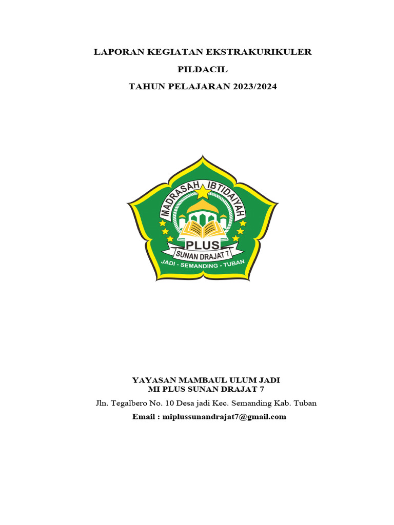 Kegiatan Extra Pildacil | PDF