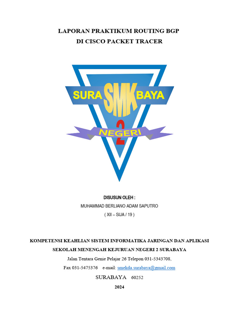Praktikum BGP di Cisco Packet Tracer | PDF | Bisnis | Teknologi & Rekayasa