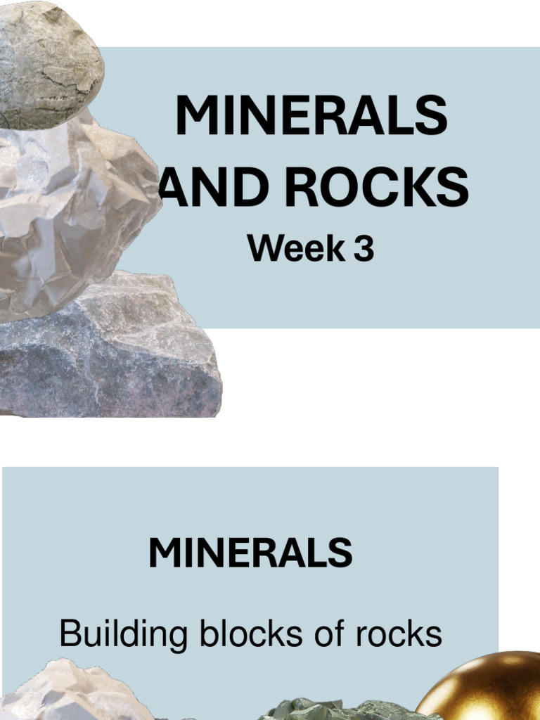 G8 Q4 Rocks and Minerals | PDF | Igneous Rock | Rock (Geology)