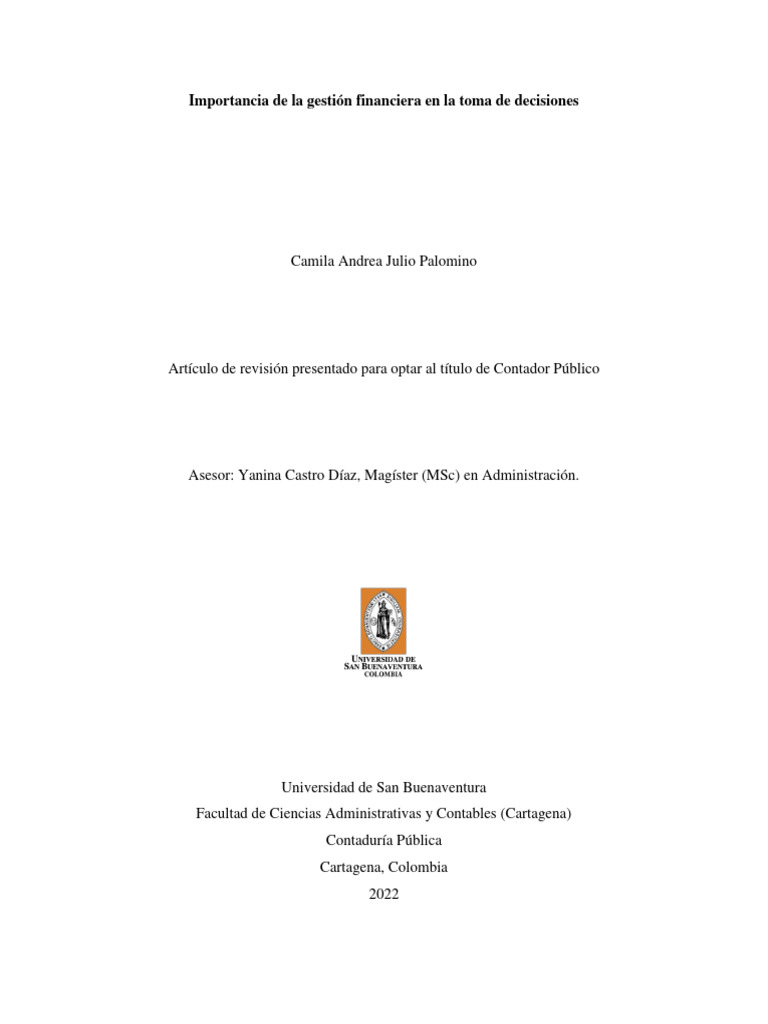 UTF-8QImportancia - de - La - Gesti C3 B3n - Fina UTF-8Qnciera 5FCamila ...
