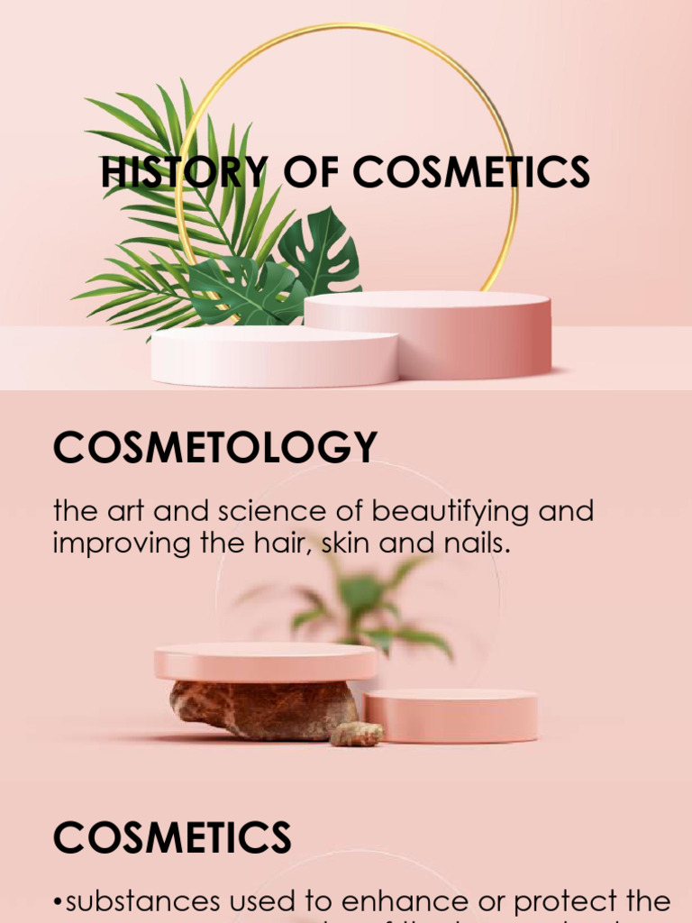 History of Cosmetics | Download Free PDF | Cosmetics | Beauty