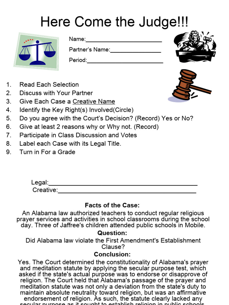 Court Cases in American History2 | PDF | Furman V. Georgia | Litigation