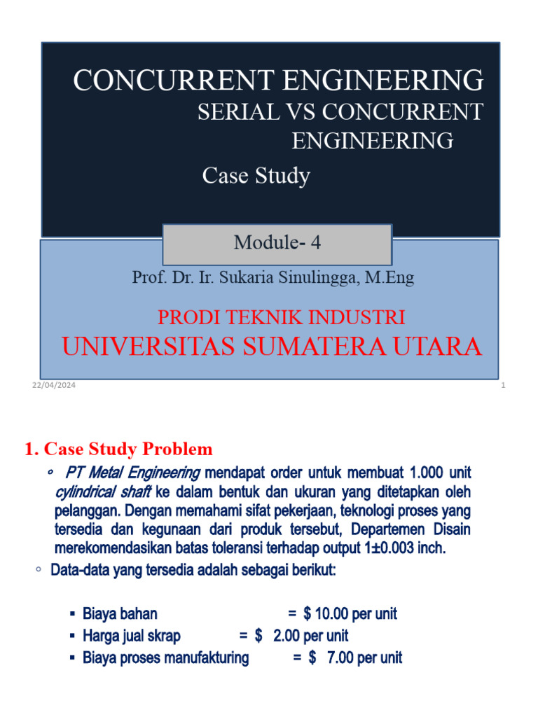 Teknik Industri: Serial vs Concurrent Engineering | PDF