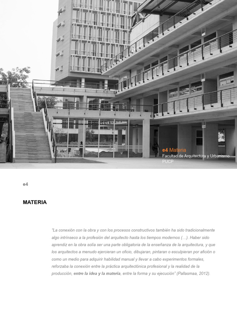 Ejercicio 04 - Materia, Técnica | PDF | Arquitecto | edificio