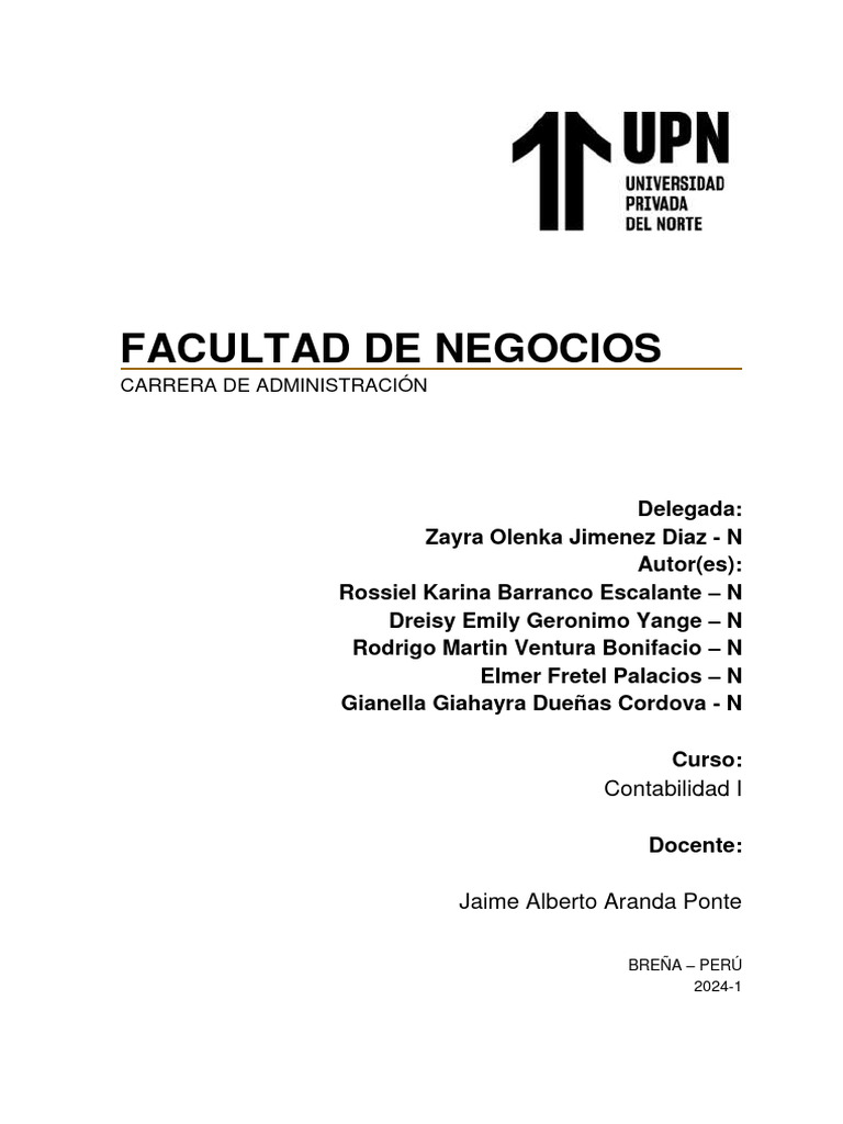 Contabilidad-S2 - 10 Ejercicios | PDF | Economía Financiera | Dinero