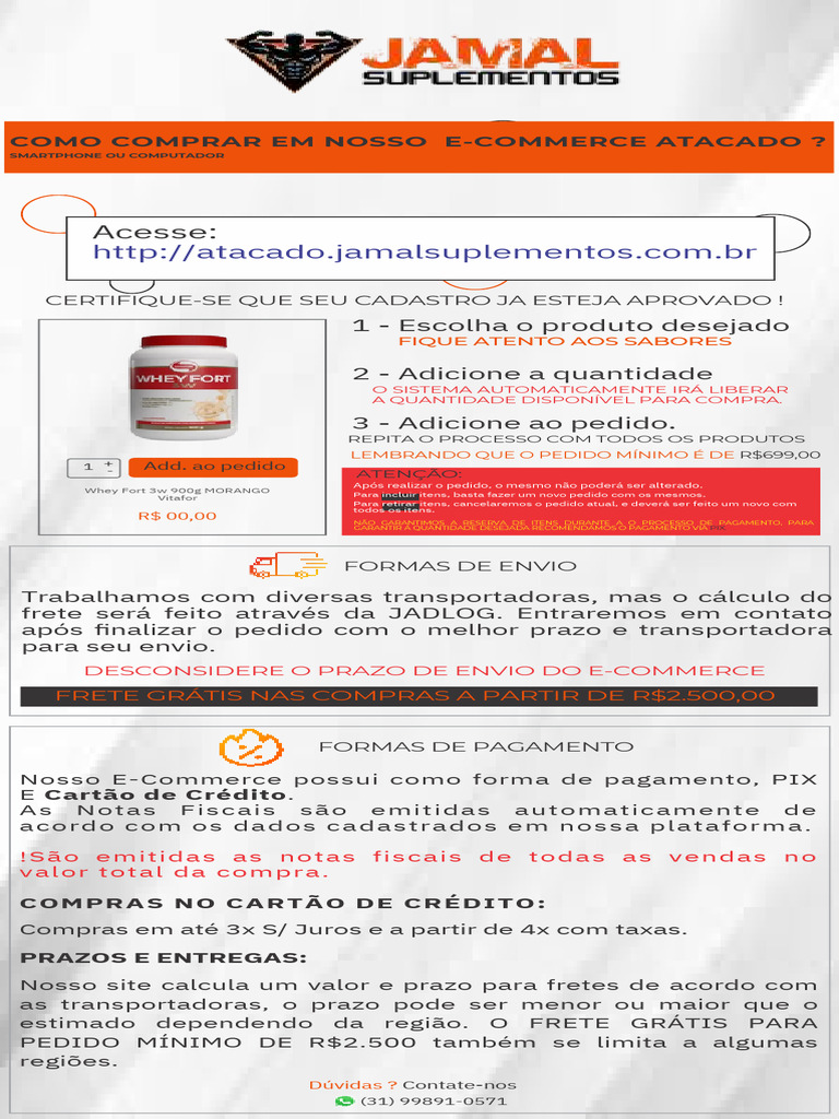 Favor Ler Atentamente | PDF | E-commerce | Informática