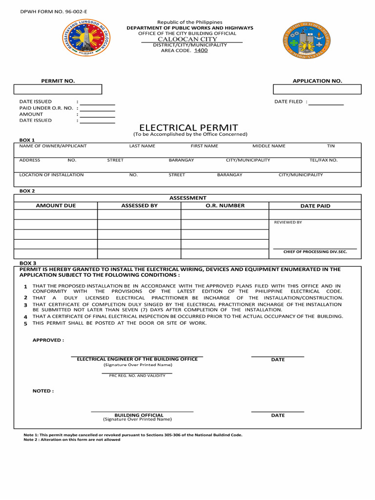electrical-permit | PDF