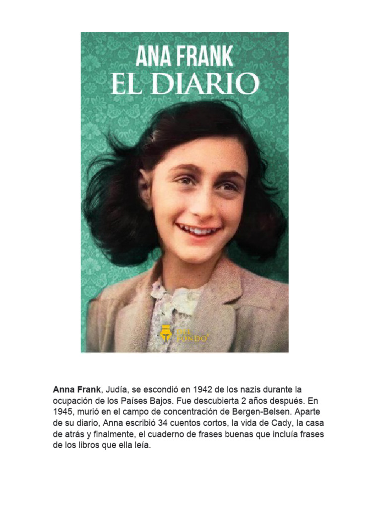 Ana Frank | PDF | Anne Frank
