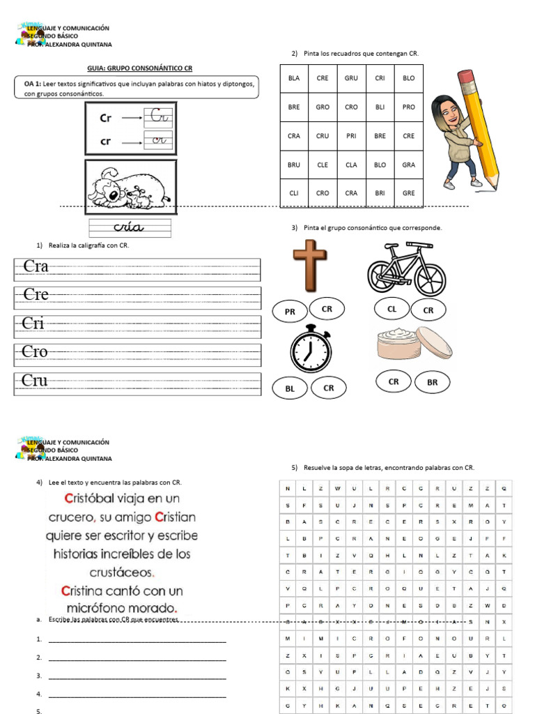 Actividades con el grupo CR | PDF
