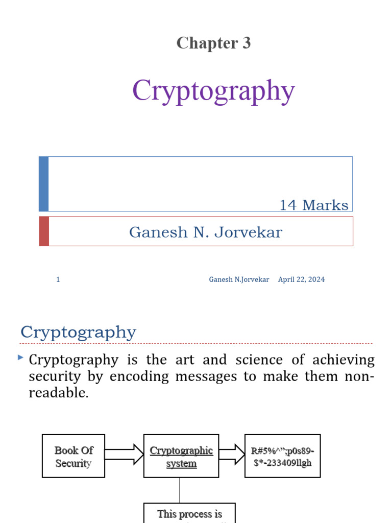 Cryptography Basics for Students | PDF | Cryptography | Key (Cryptography)
